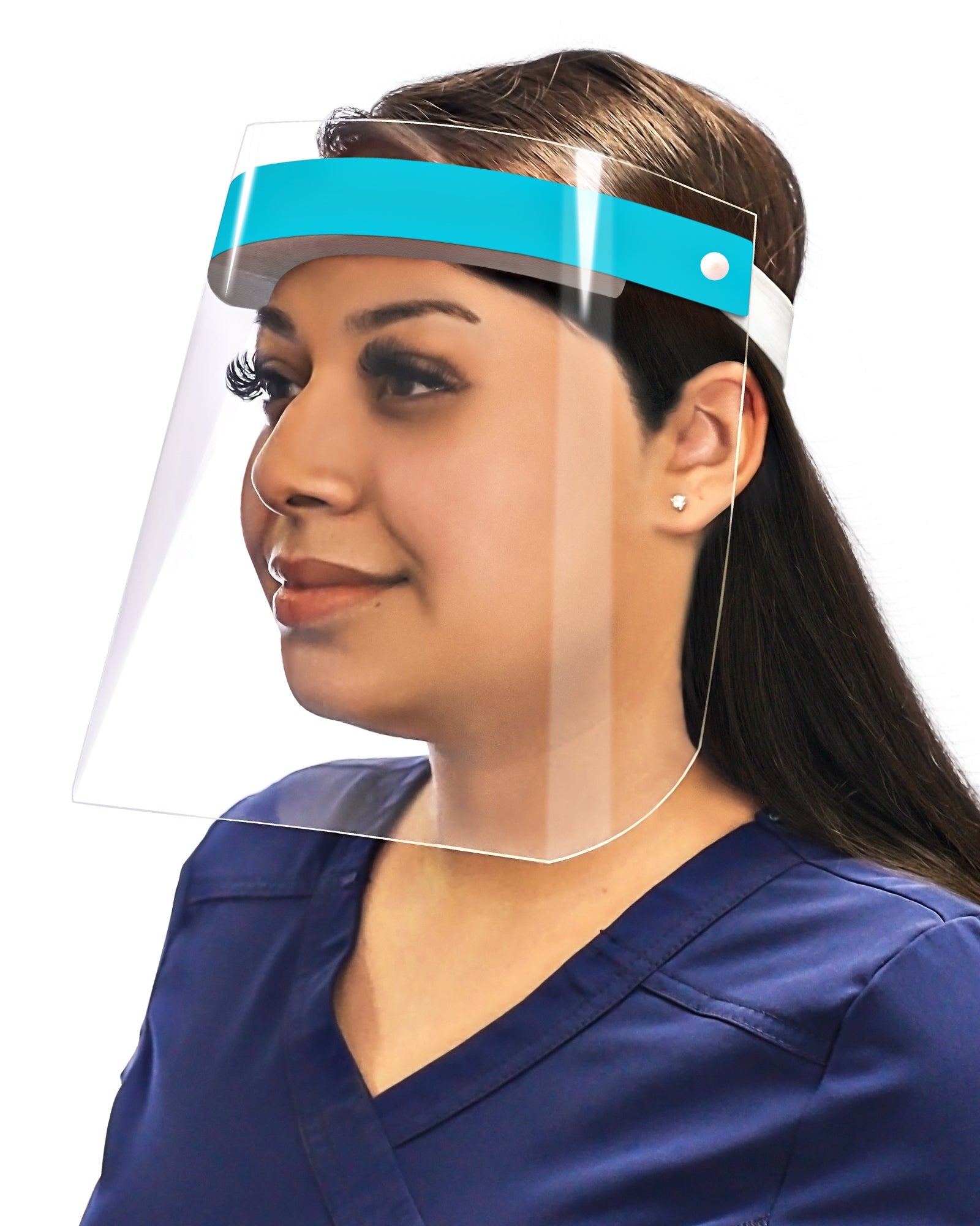 48-Pack Safety Face Shields - Anti-Fog Anti-Static Hypoallergenic Spla ...